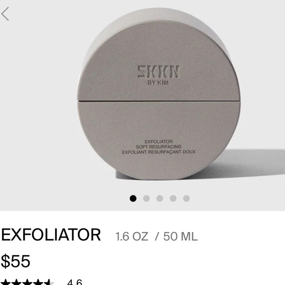 SKNN By Kim | Skincare | New Sknn By Kim Exfoliator 5 Ml6 Oz | Poshmark